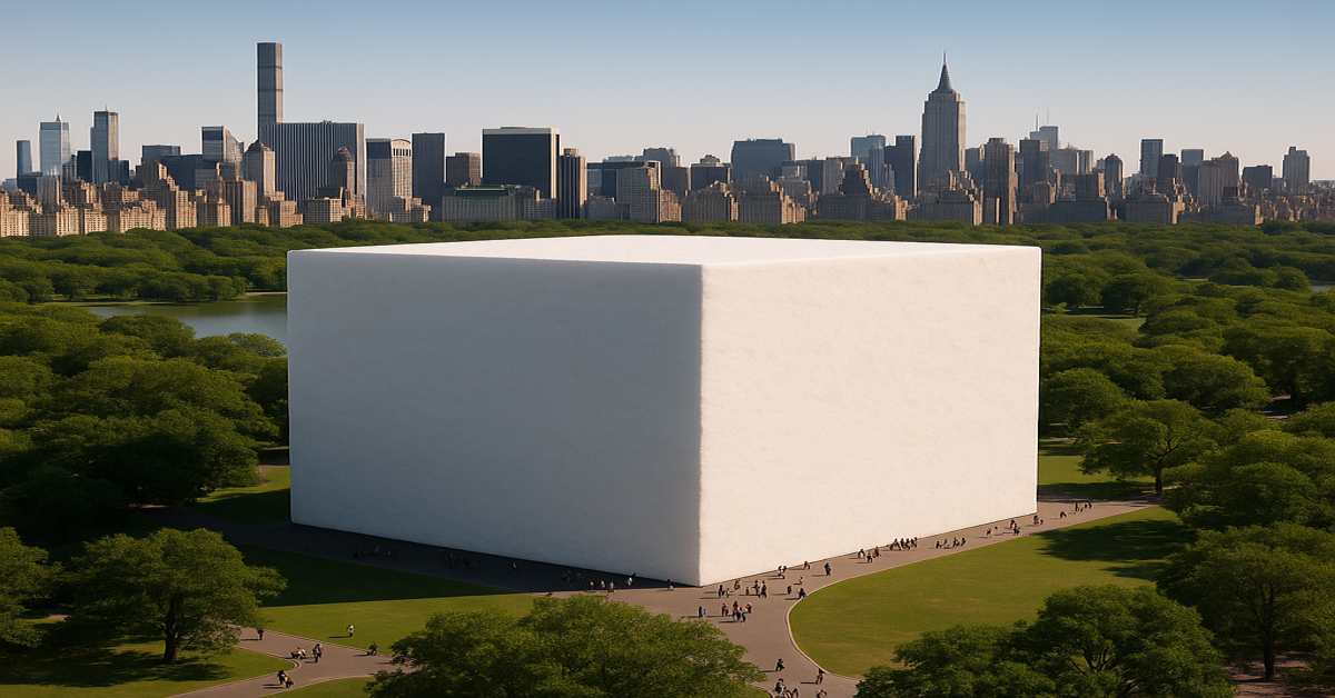 What 50 Million Tons of CO₂ Looks Like: New York, in One Giant Block ...